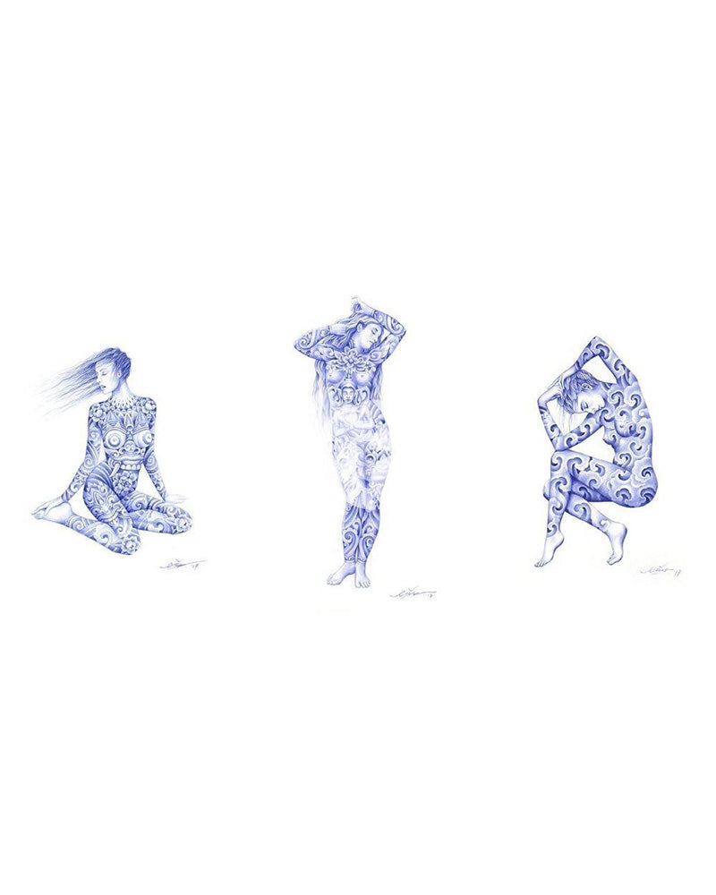 Erik de Haan | Trilogy | Fine Art Giclée Prints Kintaro Publishing