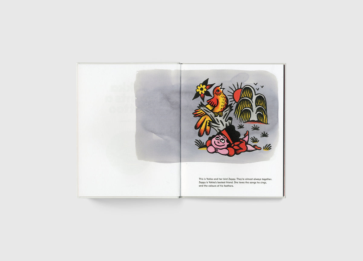 Yokka wants a tattoo | Our first book for children | Kintaro Publishing