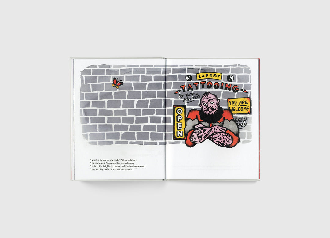 Yokka wants a tattoo | Our first book for children | Kintaro Publishing